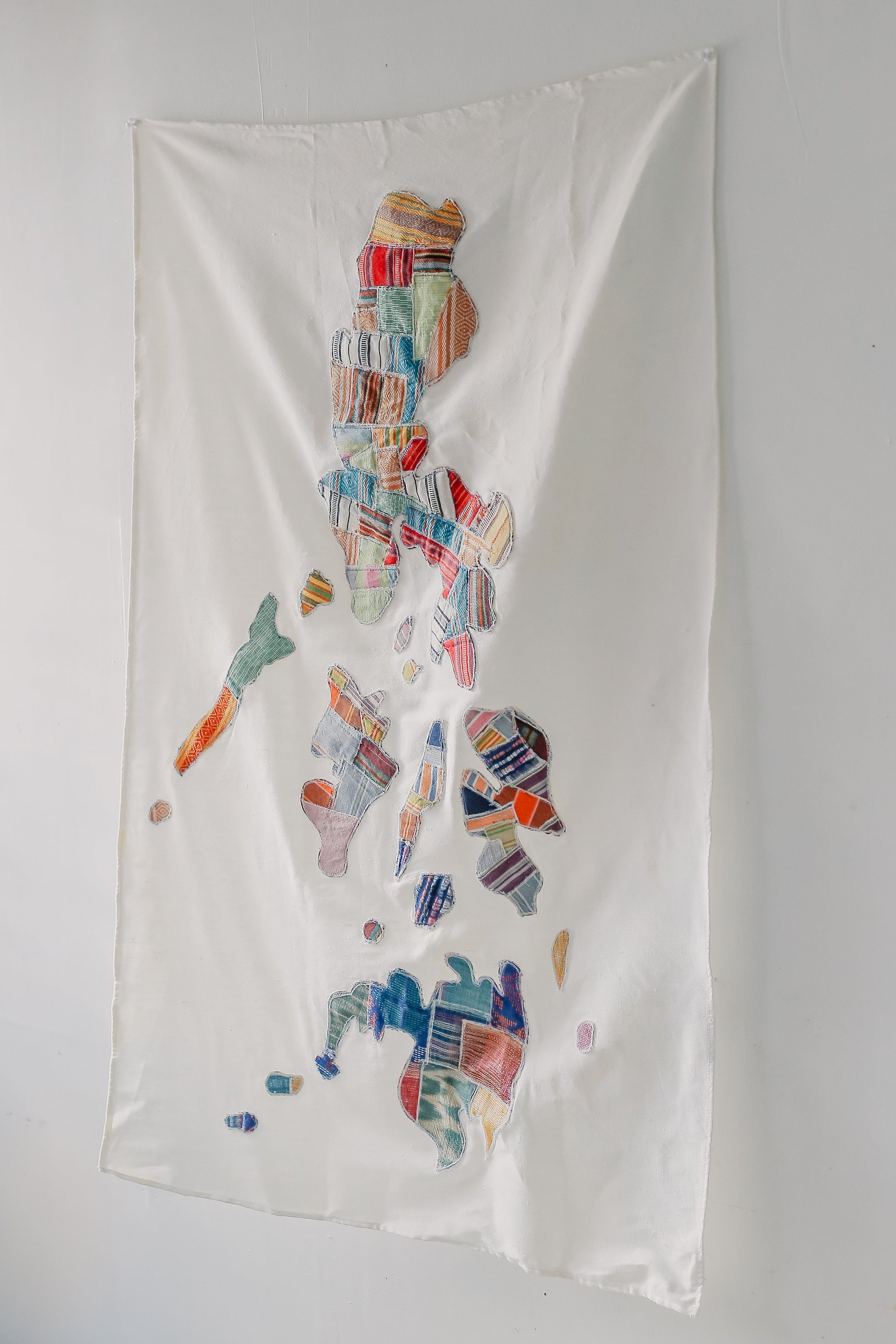 [PREORDER] Philippine Map Fabric Tapestry – ANTHILL Fabrics