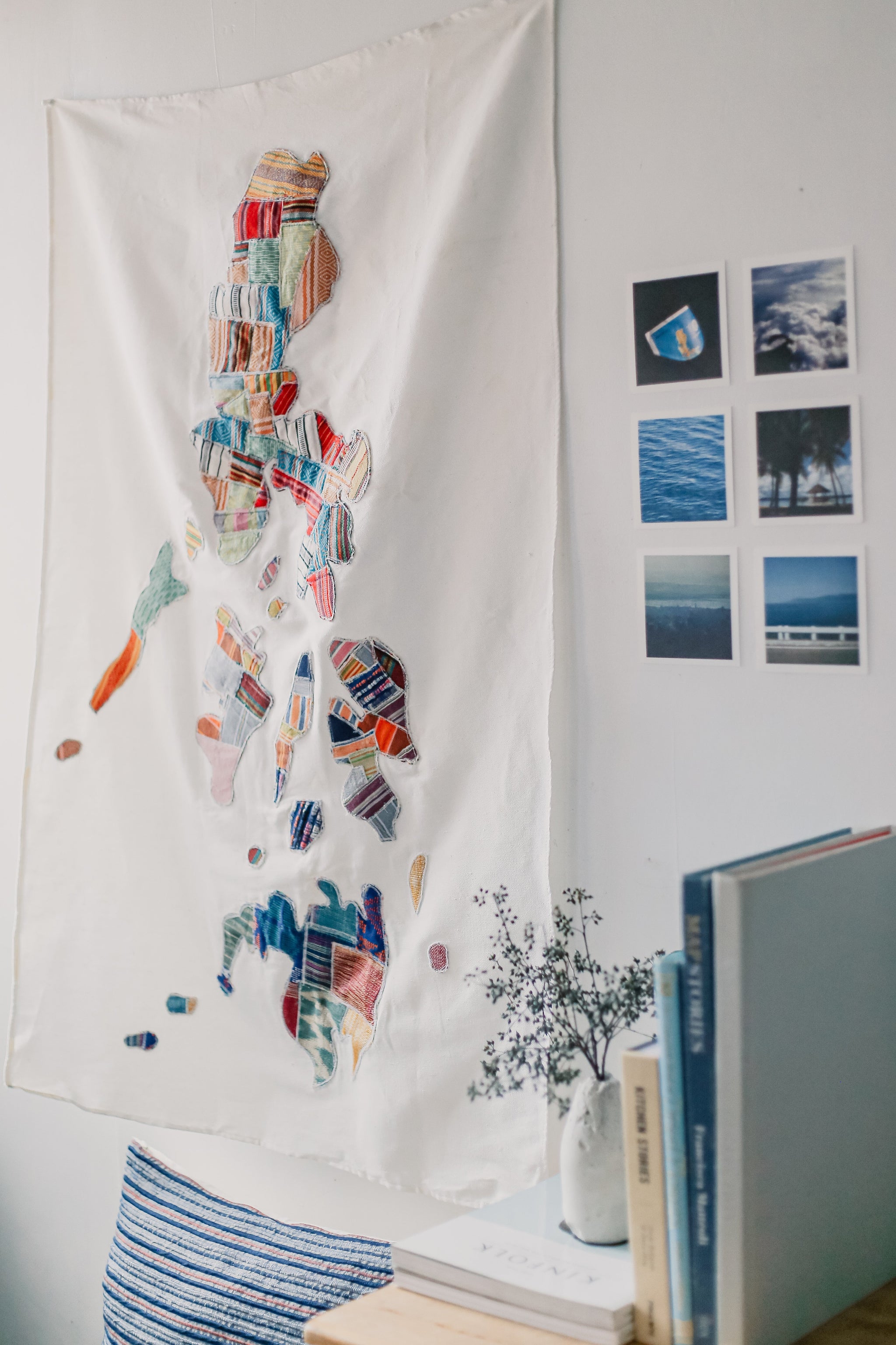 [PREORDER] Philippine Map Fabric Tapestry – ANTHILL Fabrics